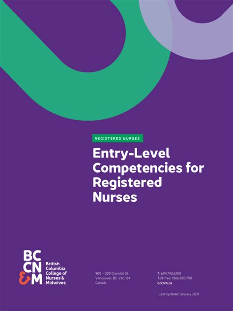 Rn Entry Level Competencies 375 Pdf Nursing Critical Thinking