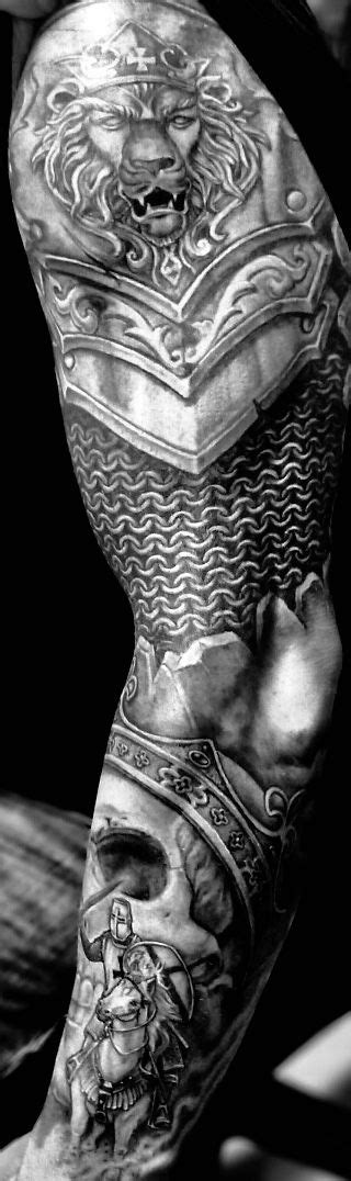Knight In Armour Tattoo