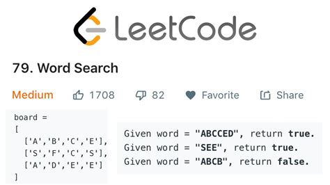 Leetcode Word Search Solution Explained Java Youtube