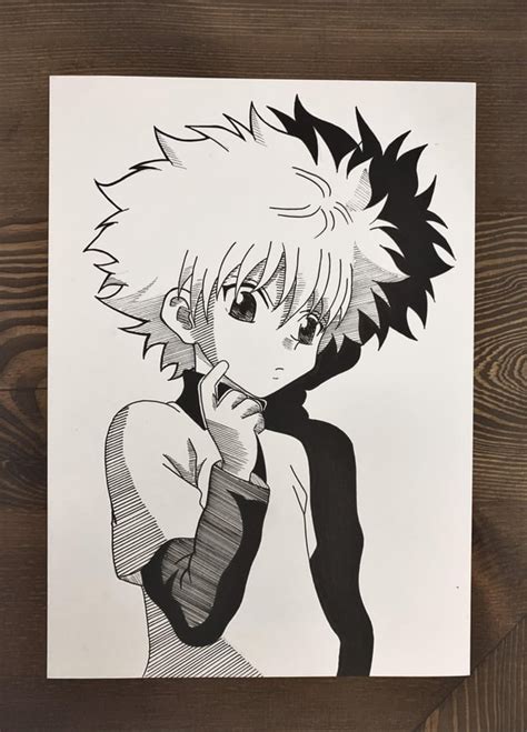 Had To Start This Month With A Killua Drawing Hope You Guys Like This One Rhunterxhunter