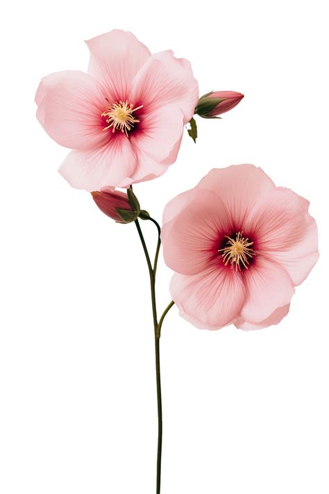 Cute Pink Flowers Isolated Png