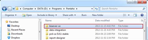 Pentaho Thailand Installing Pentaho Bi Server