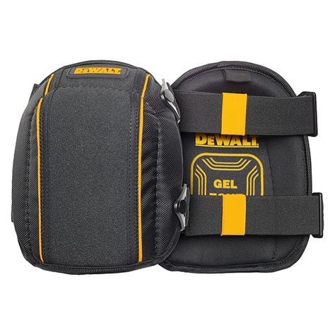 Dewalt Knee Pad Swivel Gel Pad Fabric Cap Quick Release Closure 2