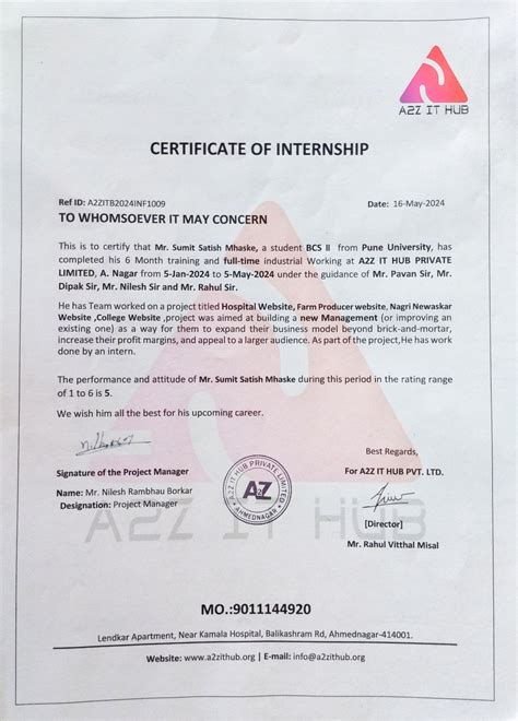 Sumit Mhaske On Linkedin Internship Webdevelopment Careergrowth