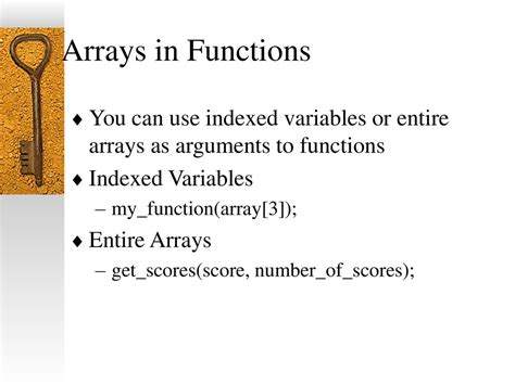Arrays Lecture Ppt Download