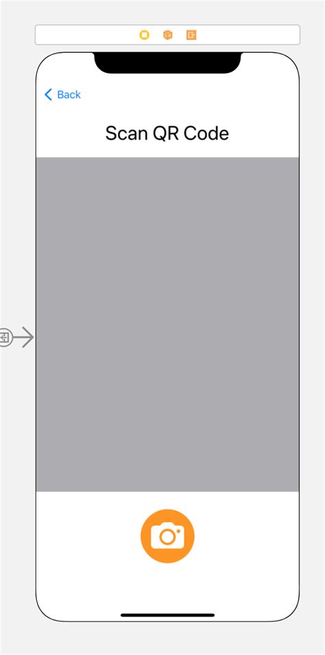 Ios How To Set Image And Button In Qr Code Scanner Screen Stack Overflow