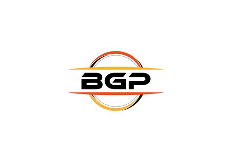 Bgp Letter Royalty Ellipse Shape Logo Bgp Brush Art Logo Bgp Logo For A Company Business And