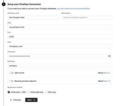 Ingesting Data From Postgres To Clickhouse Using Cdc Clickhouse Docs