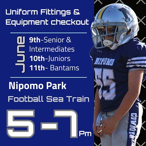 Nipomo Youth Football Nipomo Youth Football League