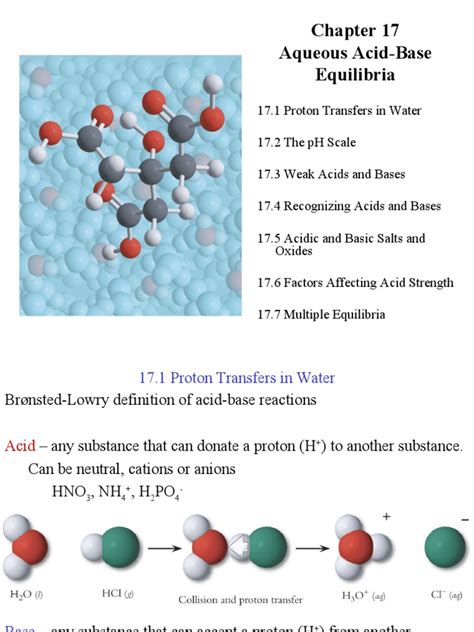 Aqueous Acid Base Equilibria Explained Pdf Acid Ph