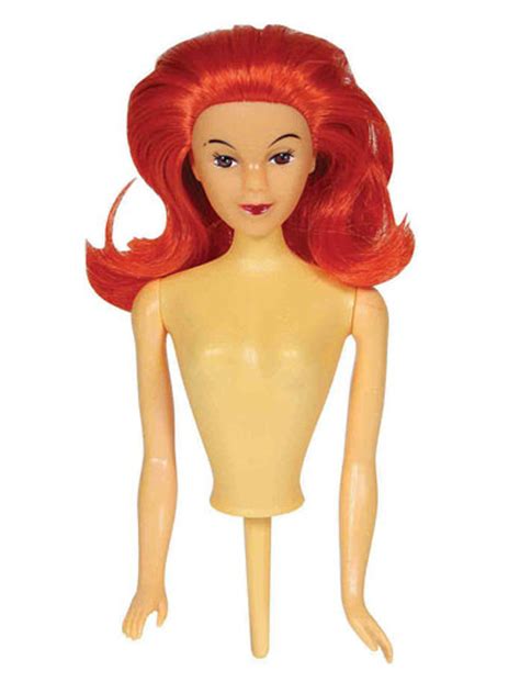 Doll Pick Mia Red Hair For Dolly Varden Cake By Pme Kiwicakes