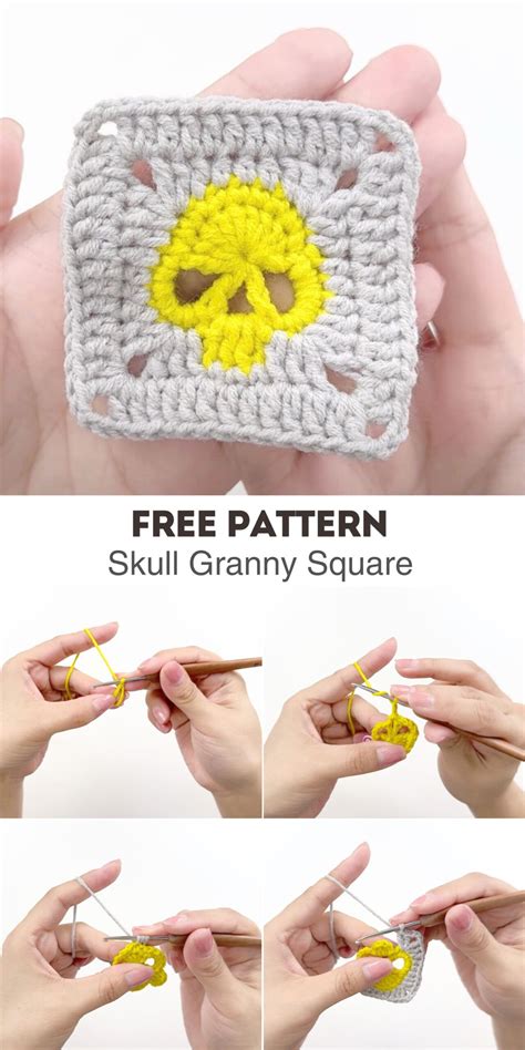 Best 12 Skull Granny Square Pattern Artofit