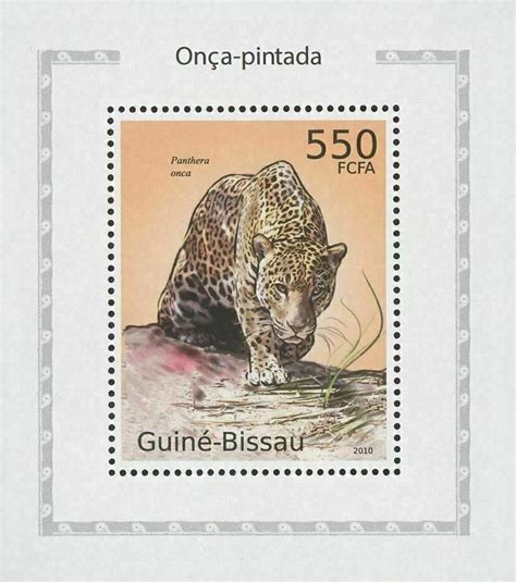 Jaguars Panthera Onca Plants Mini Sov Sheet Mnh Worldwide Other