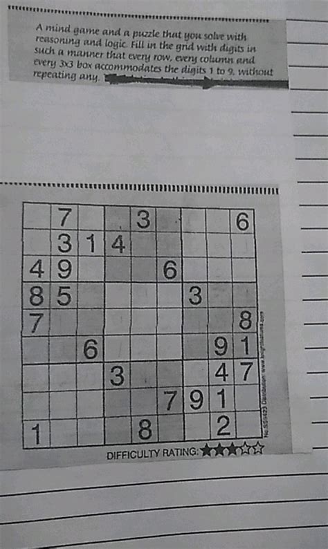 A Mind Game And A Puzle That You Solve With StudyX