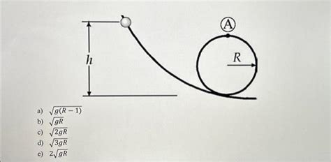 Solved 14 A Bead Slides Without Friction Around A Loop See