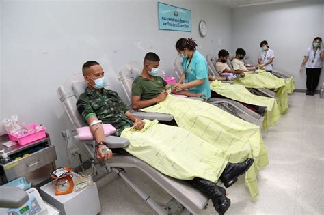 กองบัญชาการกองทัพไทย และเหล่าทัพ จัดกำลังพลเข้าร่วมบริจาคโลหิต เพื่อสำรองในยามขาดแคลน มอบให้แก่