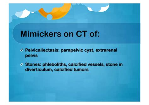 Stone Protocol Ct Why How And Pitfalls Ppt