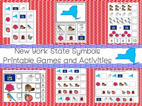 30 New York State Symbol Educational Games Made By Teachers