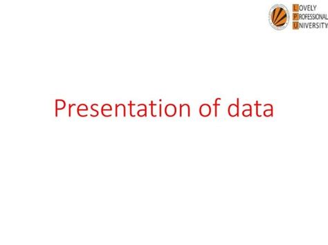 lesson 26 presenting and interpreting data in tabular and graphical