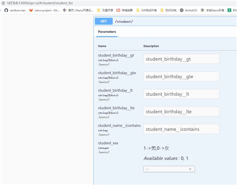 Django Rest Framework 从零开始 12 使用django Filter过滤数据 南风丶轻语 博客园