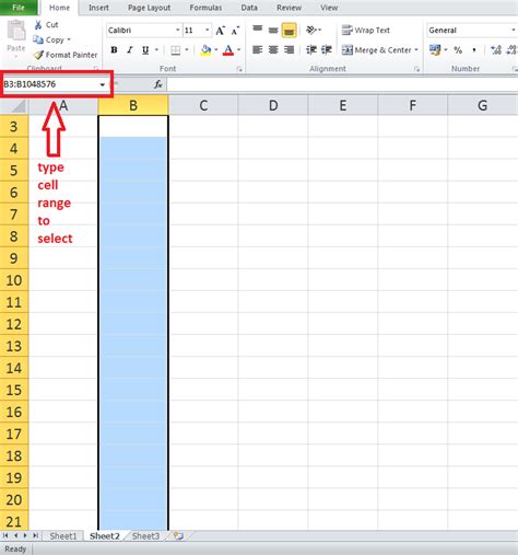 Text Selection Selecting Whole Column Except First X Header Cells