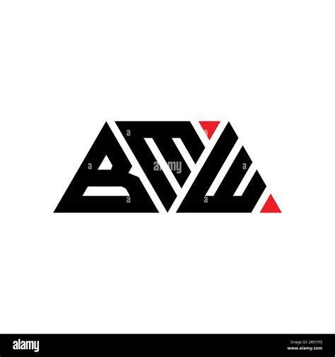 Bmw Triangle Letter Logo Design With Triangle Shape Bmw Triangle Logo Design Monogram Bmw