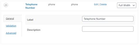 Form Field Phone WordPress Form Builder Documentation BuddyForms