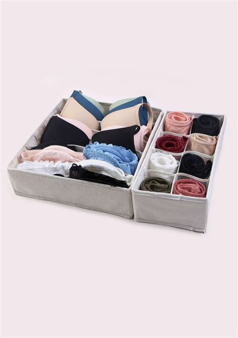 Hsia Bra Underwear Drawer Organizer