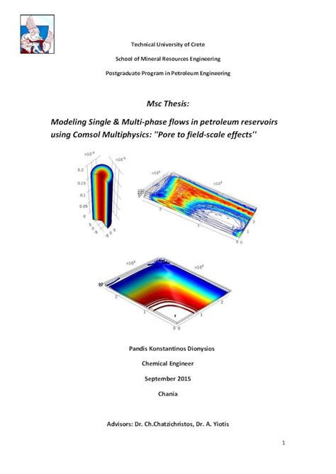 Pdf Msc Thesis Modeling Single And Multi Phase Flows In Mssgipta