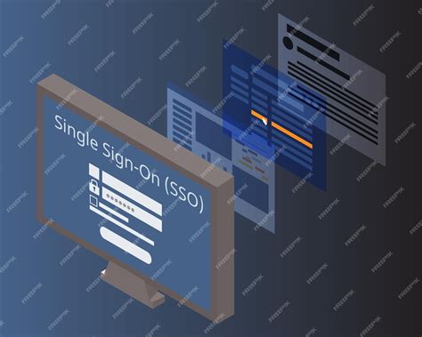 Logon único Sso Para Fazer Login Em Outra Página Da Web Com Um Vetor De Nome De Usuário E