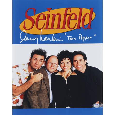 Larry Hankin Signed Seinfeld 11x14 Photo Inscribed Tom Pepper Psa
