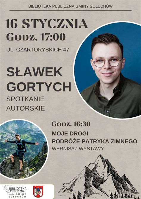Calisia Pl Karkonoskie Historie I Górskie Szlaki Podwójne Wydarzenie W Bibliotece W Gołuchowie