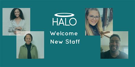 Welcome New Staff Halo