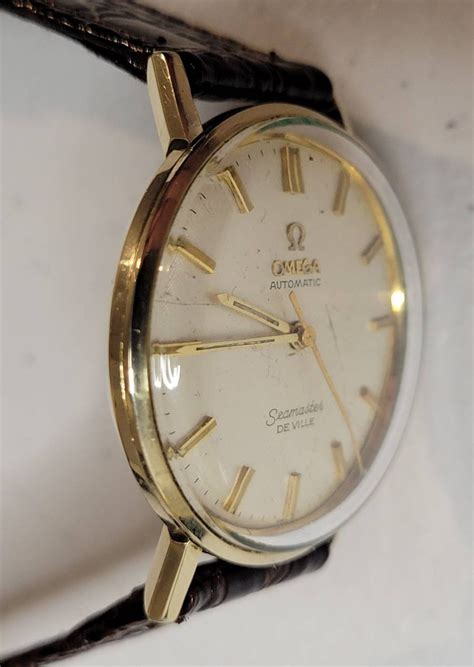 1960s Omega Seamaster Deville 14k Gold Filled Automatic Etsy