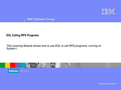 ppt egl calling rpg programs powerpoint presentation free download id 261690
