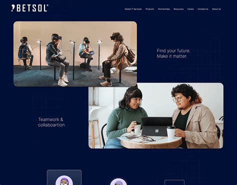 Betsol Website Redesign On Behance