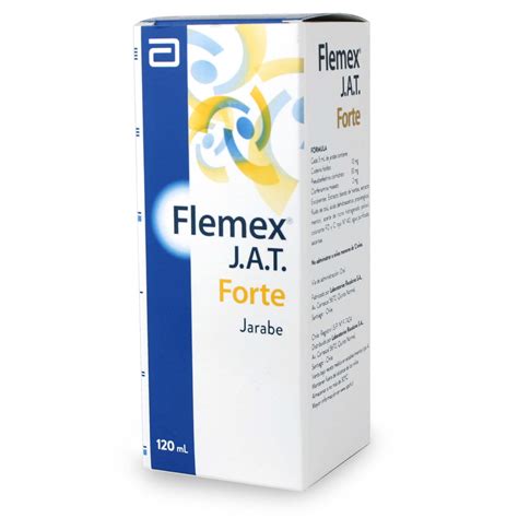Flemex Jat Forte Codeína 10 Mg 5ml Jarabe