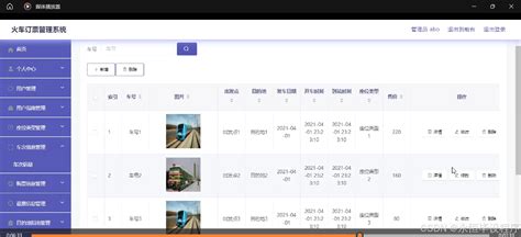 基于ssmvue火车订票管理系统开题报告源码论文 Csdn博客 基于ssmvue火车订票管理系统开题报告源码论文 Csdn博客