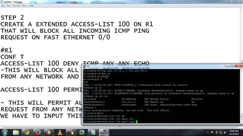 Cisco Tutorial Blocking Icmp Ping Request On Cisco Router Network Security Youtube