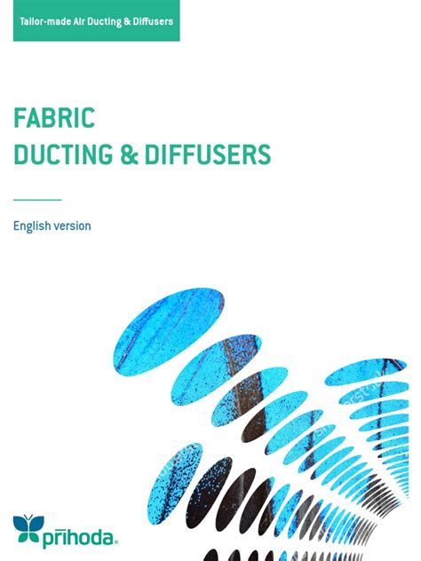 Fabric Ducting And Diffusers English Version Pdf Duct Flow Textiles