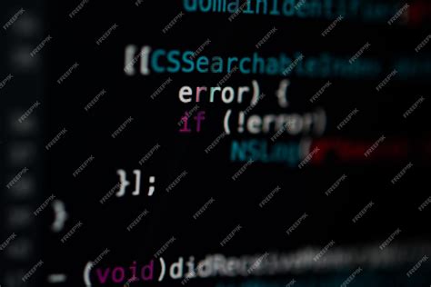 Premium Photo Programming Code Abstract Technology Background Of Software Developer