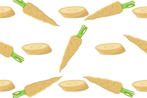 Sweet Ripe Vegetable Parsnip With Fresh Stem Sweet Ripe Vegetable Parsnip With Fresh Stem