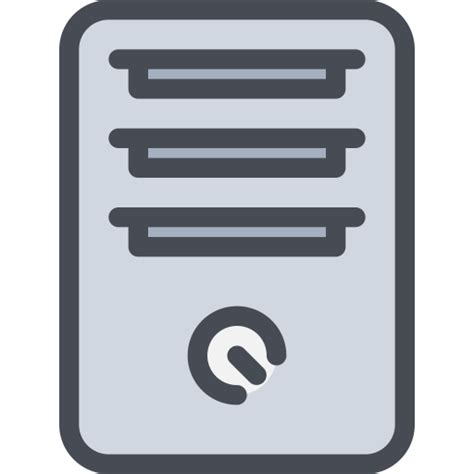 Device Computer Server Computer Cpu Technology Pc Icon Free Simple Line Iconpack Just Icon