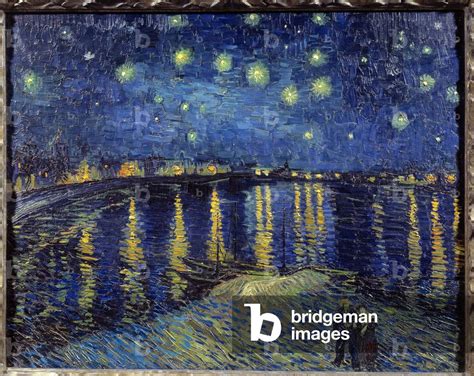 Image Of Starry Night Over The Rhône 1888 Oil On Canvas By Gogh