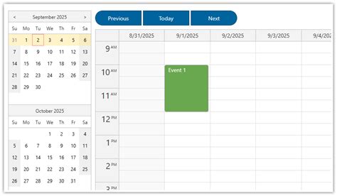 Angular Calendar With Undoredo Open Source Daypilot Code