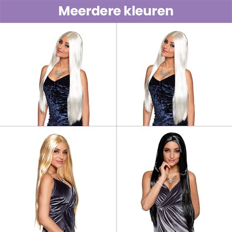 Pruik Charming Feestwarenhuis Nl