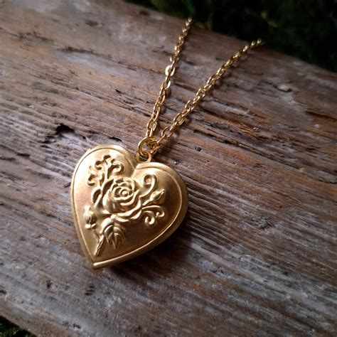 Heart Shaped Vintage Locket Forager Vintage