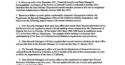 California Military Department Letter Jfhq Mnd Sso Medically Non