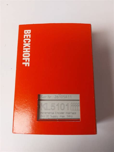 Incremental Encoder Interface Kl5101 As Mechatronics