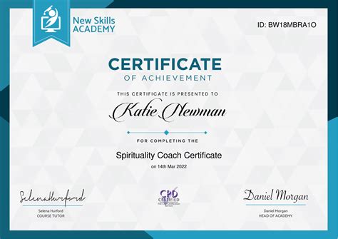 Certificates — Wonder Wellness Woman